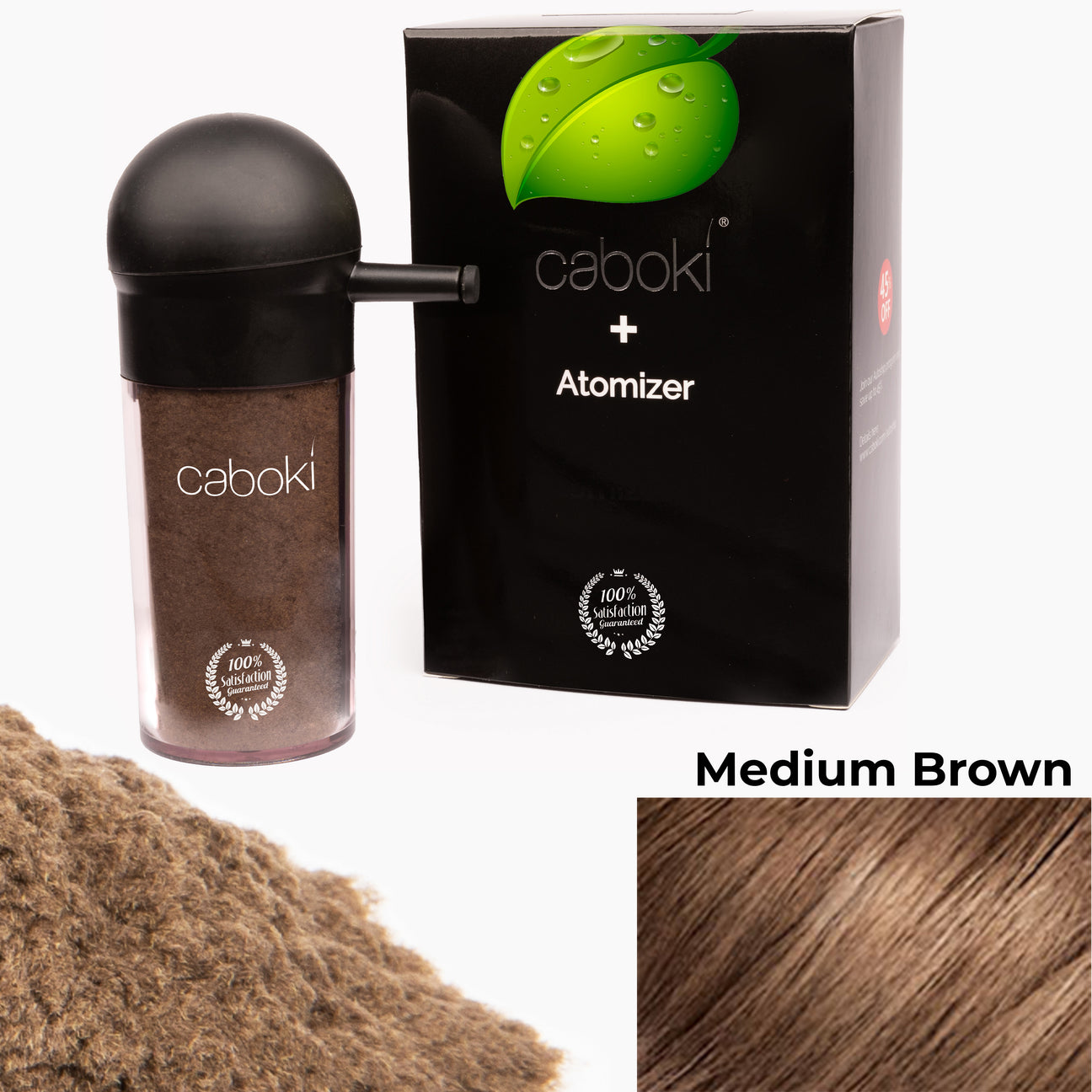 Hair Fiber Applicator - Caboki Hair Fiber (50-Day) Plus Spray ...